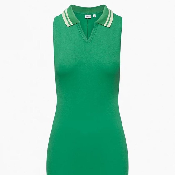 Sunday Best | Dresses | Sunday Best Green With Striped Collar 2xs ...